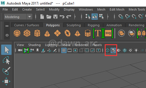 [Maya]常用快捷键和基础操作